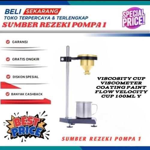 Jual Viscosity cup viscometer Coating Paint flow velocity cup 100ml Y ...