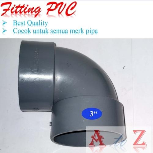 Jual keni 3 in/knee 3 in/fitting/elbow 3 inch/knie pvc 3" - harga ...