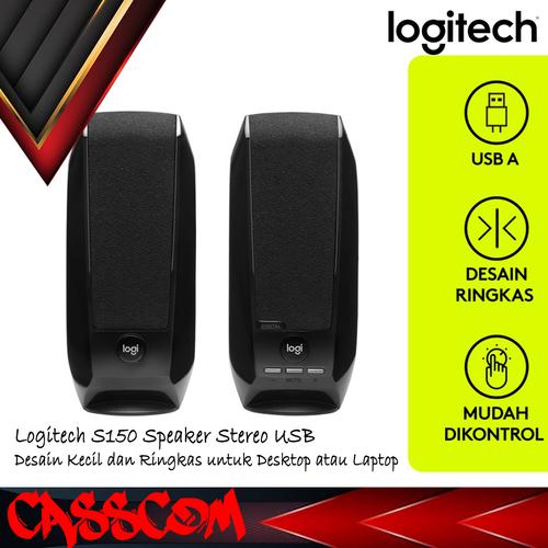 Jual Logitech S150 Speaker Stereo USB - Desain Kecil dan Ringkas untuk ...