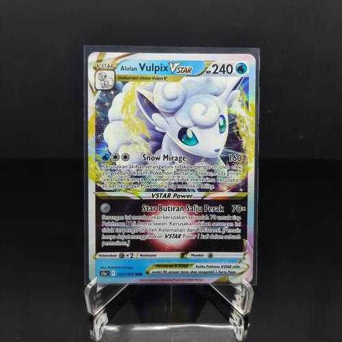 Promo Alolan Vulpix Vstar S11A Pokemon TCG Indonesia - Kab. Serang - RH ...