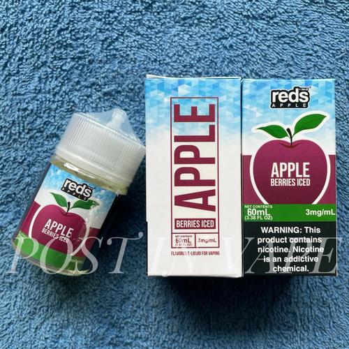 Jual Reds Apple Iced 60ml - Liquid Vape by 7daze USA .PIV - Iced ...