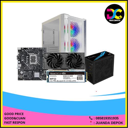 Jual DHAFIE PC AMD| Ryzen 5 5600 /16GB / RTX 4060 8GB / Rakitan Gaming PC Dhafie Computer ...