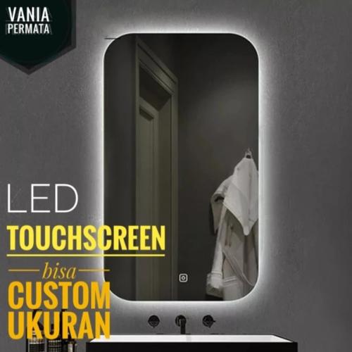 Jual Cermin Led Touch Screen Kamar Mandi Wastafel Mirror Smart ...
