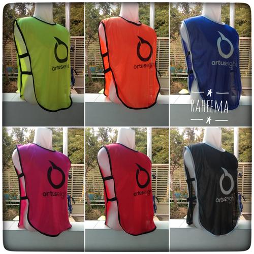 Jual [5 Unit & 6 Unit] Set Rompi Olahraga Tim Rompi Futsal Dengan Karet ...