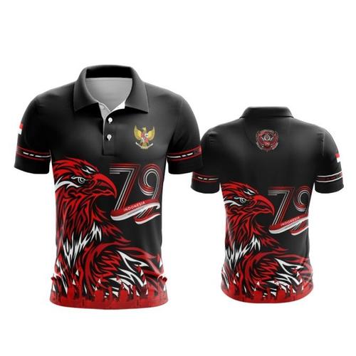 Jual Baju Kaos Polo Jersey 17 Agustus Hut Ri Ke 79 2024 Dirgahayu Kemerdekaan Republik Indonesia ...