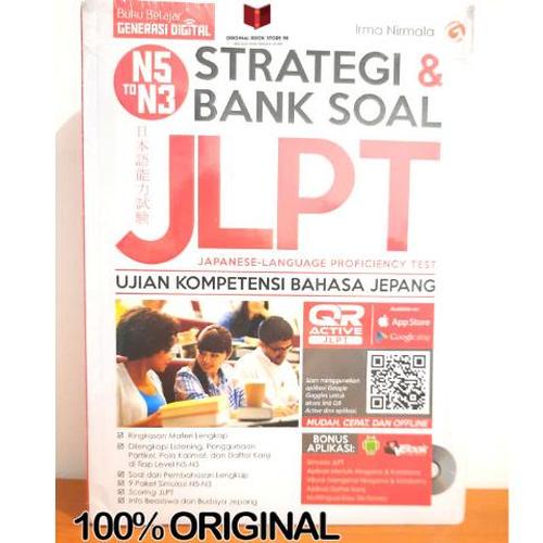Jual BUKU STRATEGI DAN BANK SOAL JLPT N5 N4 N3 BAHASA JEPANG ORIGINAL SEGEL - Jakarta Timur ...
