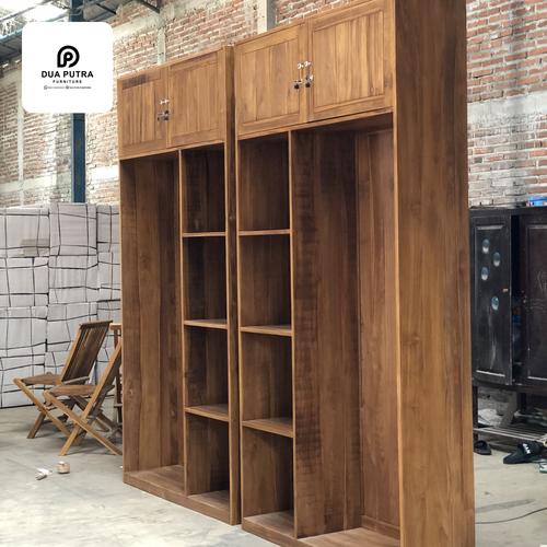 Jual Lemari pajangan kitchen set tempat kulas dan rak penyimpanan bufet ...