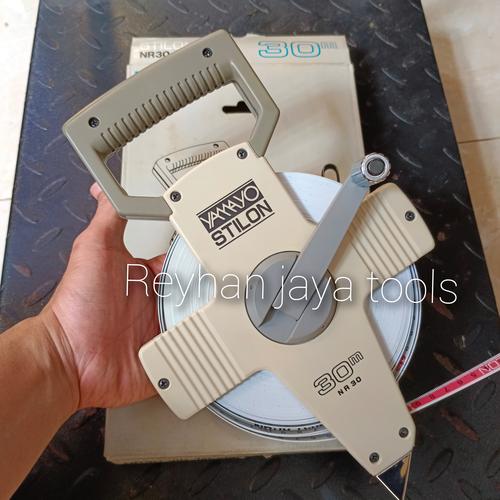 Jual Meteran rol gulung 30M 50M 100 Meter YAMAYO STILON JPN meteran ...