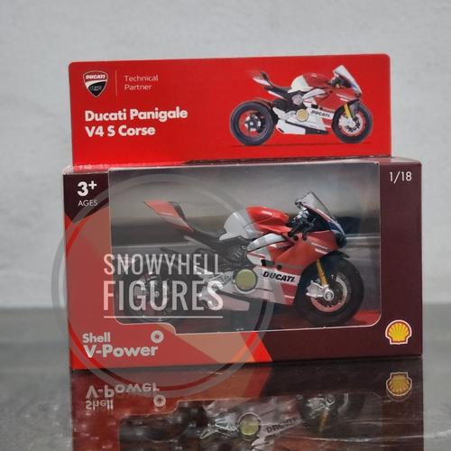 Jual diecast shell ducati panigale v4 s corse skala 1/18 v-power ...