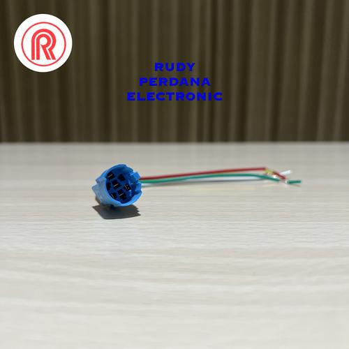 Jual SOCKET SOKET SWITCH DUDUKAN PUSH BUTTON SAKLAR ON OFF BULAT 5P 5 ...