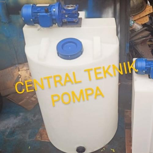 Jual AGITATOR MIXER KIMIA 0.75KW 1HP 3PHASE 380v with GEAR BOX 150RPM ...