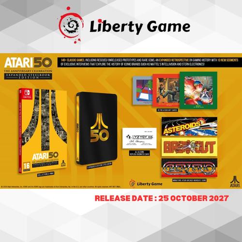 Promo Nintendo Switch Atari 50 : The Anniversary Celebration Expanded ...