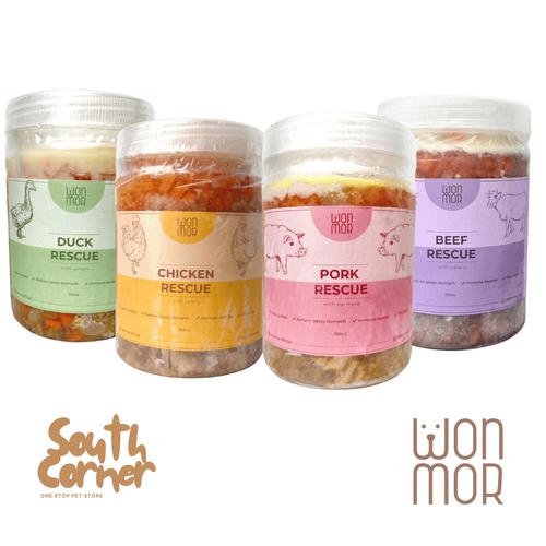 Jual WONMOR RESCUE-makanan anjing- duck rescue/pork rescue/chicken ...