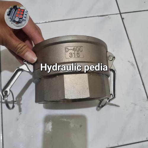 Jual D 400 Camlock stainless 316 // Camlock 4" inch type D ss 316 ...