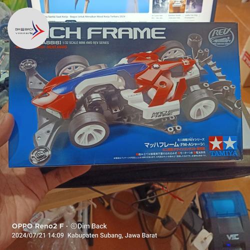 Jual 18714 Tamiya Eceran/ketengan/Pretelan Kit FMA Mach Frame Velg,Ban ...