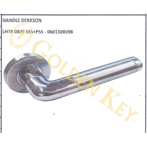 Jual Gagang Handle Pintu Kayu Dekkson Dekson LHTR 0839 PSS+SSS Kunci ...