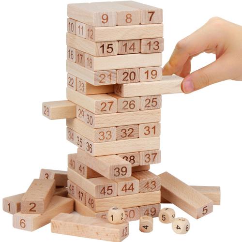 Promo Mainan Susun Stacko Toys Balok Kayu Cocok Untuk Bermain Bersama ...