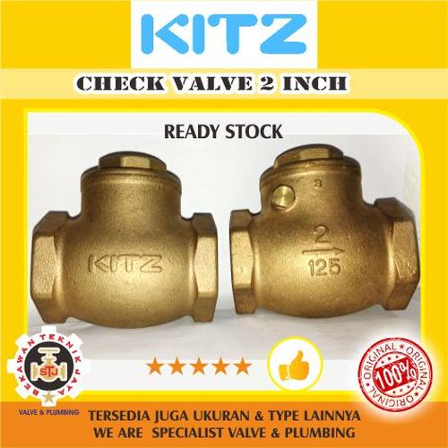 Promo Check Valve 2 Inch KITZ Kuningan Original / Klep Tabok KITZ 2 ...