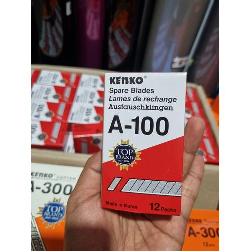 Jual Refill Isi Cutter KENKO A-100 A100 Untuk A300 per BOX - Jakarta ...