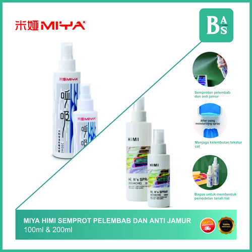 Jual Miya Himi Moisturized Spray 100ml & 200ml / Semprotan Pelembab Cat ...