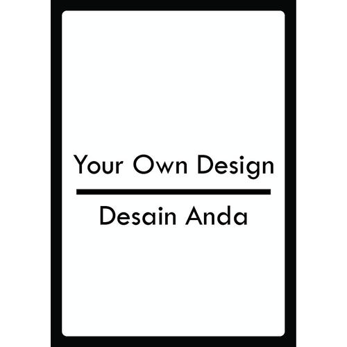 Jual Sign Akrilik + Sticker Vinyl "Desain Anda Sendiri" ukuran A4 ...