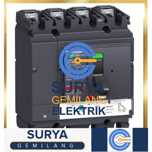 Jual SCHNEIDER MCCB NEW 36KA NSX100F 4P 100A TMD C10F6TM100 - Jakarta ...