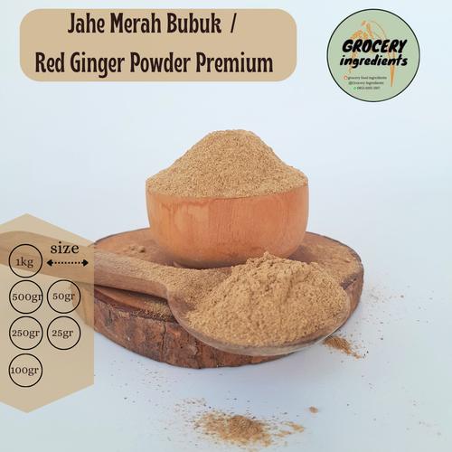 Jual Jahe merah bubuk rasa original 1kg / red ginger powder premium ...