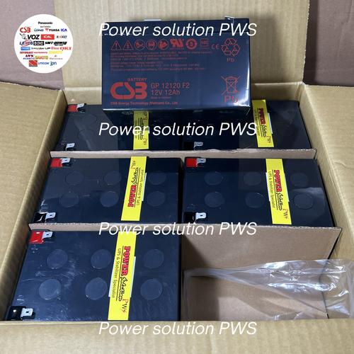 Jual BATERAI ORIGINAL BAWAAN UPS APC RBC CSB 12V 12AH GP12120. BATTERY STANDAR UTK UPS APC CSB ...