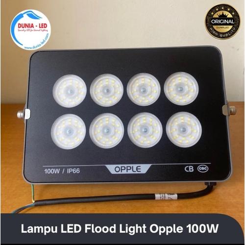 Jual Lampu Led - Opple Flood Light EQ II 100W Lampu Sorot Garansi 1 Tahun - Kab. Bekasi ...