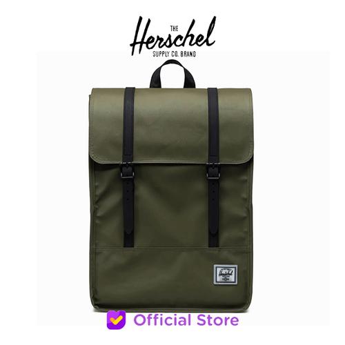 Promo Herschel Survey Backpack | Weather Resistant - 17.5L - Ivy Green ...