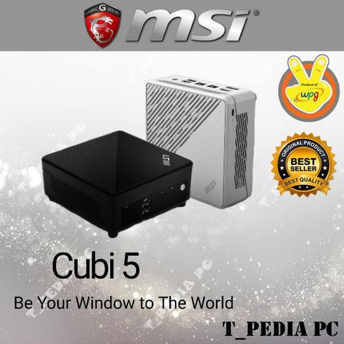 Promo MSI Mini Pc Cubi 5 12M Kit Barebone - Intel Core i3 1215U - 8GB ...