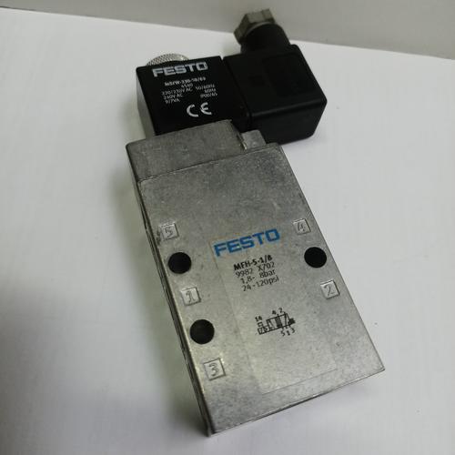 Jual SOLENOID VALVE PNEUMATIC FESTO 5/2 MFH-5-1/8 VOLT AC220 - Jakarta Barat - pneumatic inti ...