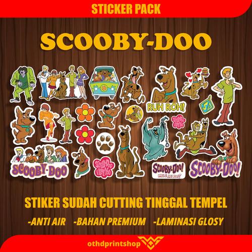 Promo Stiker Pack Scooby-Doo Sticker Motor Helm Mobil Kulkas Thumbler ...