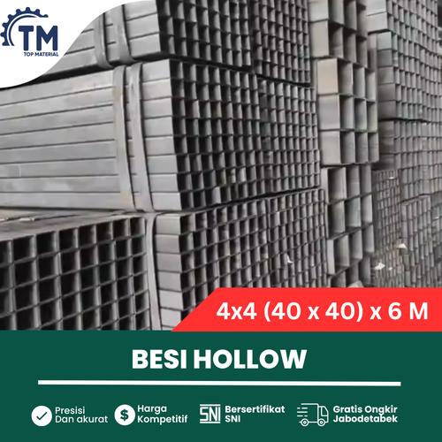 Jual Besi Hollow 4x4 cm ( 40 x 40mm ) Panjang 6 Meter - Kotak Harga dan ...