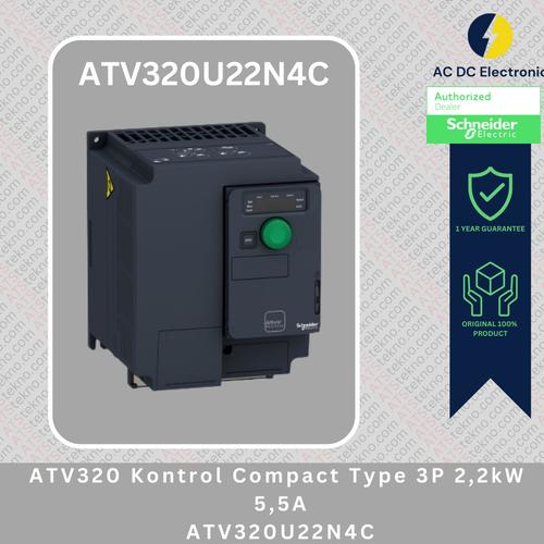 Promo Schneider Inverter 3P 2.2kW 3hp 380V ATV320U22N4C Cicil 0% 3x ...