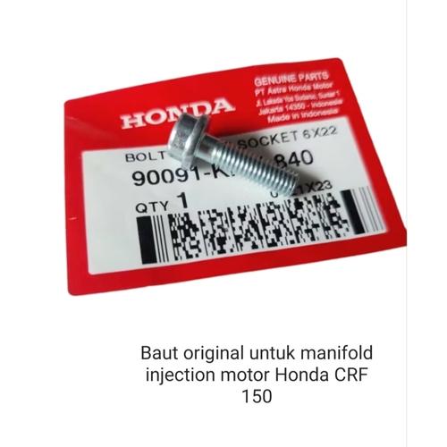 Jual BAUT ORIGINAL UNTUK MANIFOLD INJECTION MOTOR HONDA CRF 150 BOLT ...