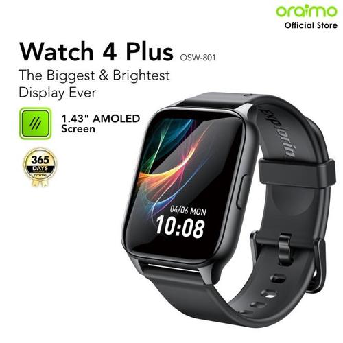 Jual ORAIMO WATCH 4 PLUS SMARTWATCH 2.01'' LARGE SCREEN BLUETOOTH OSW ...