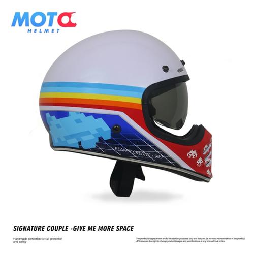 Jual Helm JP Retro Signature Couple - Give Me More Space - Kab ...