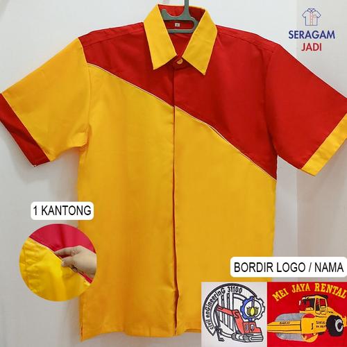 Jual Seragam Kemeja Baju Kerja Lapangan Kantor Karyawan Perusahaan ...
