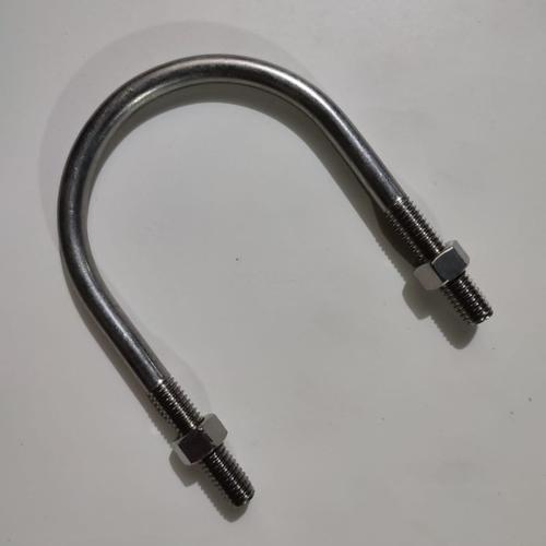 Jual U Bolt Stainless 304 M10 x 8 / U-Bolt SS304 SUS304 / Klem + 2 Mur ...