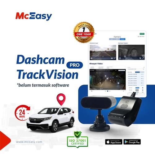 Jual MCEASY Dashcam Pro (Dilengkapi Dua Kamera dengan AI deteksi DMS dan ADAS) - HARDWARE ONLY ...