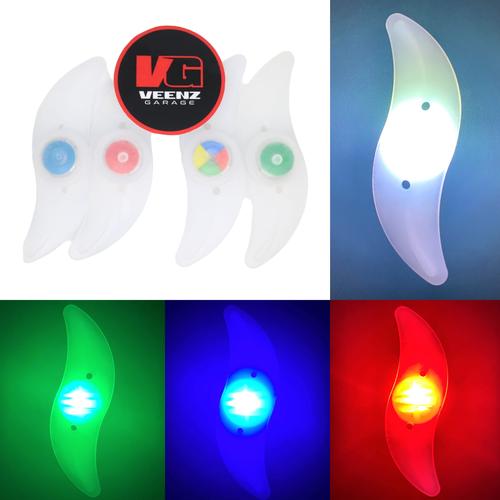 Jual Lampu LED Jari Jari Ban Roda Sepeda Willow - Multicolor - Kab ...