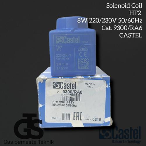 Jual SOLENOID COIL CASTEL HF2 220V CAT. 9300/RA6 | SELENOID COIL HF2 8W ...