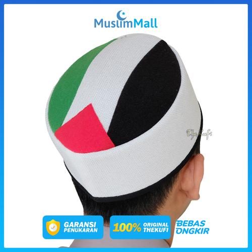 Jual Peci Palestina Kopiah Bendera Palestine Bahan Kaku Fez Style ...