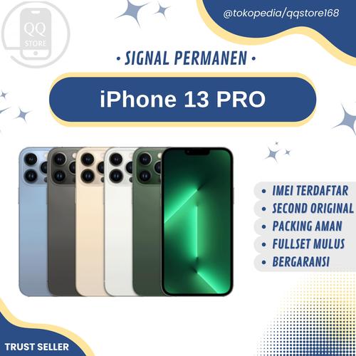 Jual iPhone 13 Pro 128GB/256GB/512GB (imei Terdaftar) Second Mulus Fullset - 128GB Beacukai ...