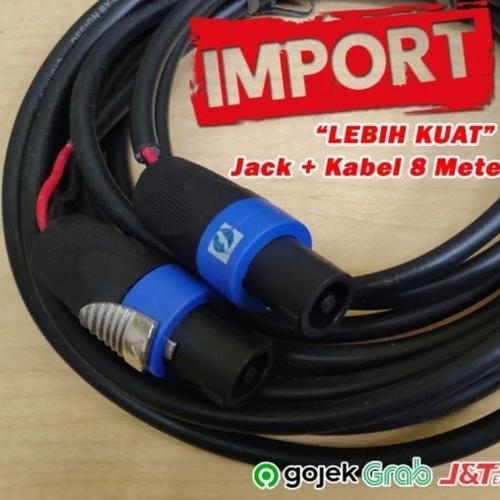 Jual Kabel Audio Speaker Jack Speakon Male Male Spikon Profesional - 0 ...