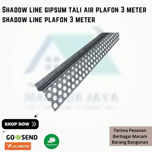 Jual Shadow line gipsum tali air plafon 3 meter shadow line plafon 3 ...