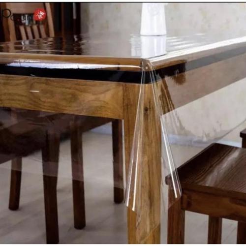 Jual Paling Diminati Taplak Meja Bening/Plastik Mika Transparan/Taplak Meja Plastik Ukuran 70 X ...