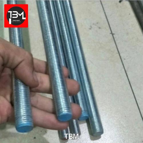 Jual Longdrat galvanis M16 / asdrat galvanis m16x1meter pitch 2.00 ...