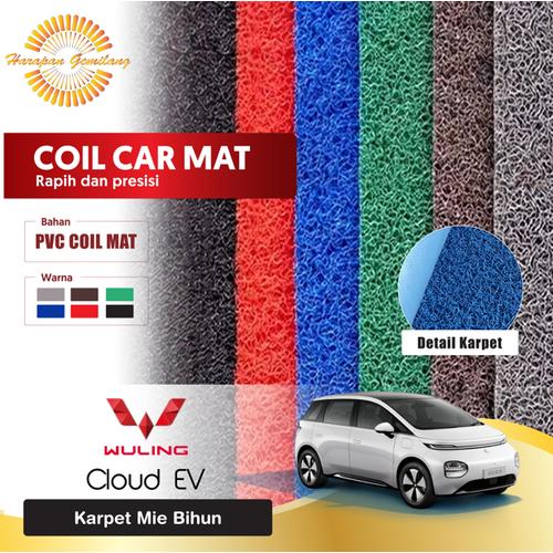 Jual Karpet Mobil Premium Wuling Cloud Ev Mie Bihun 1 Warna -fullset ...